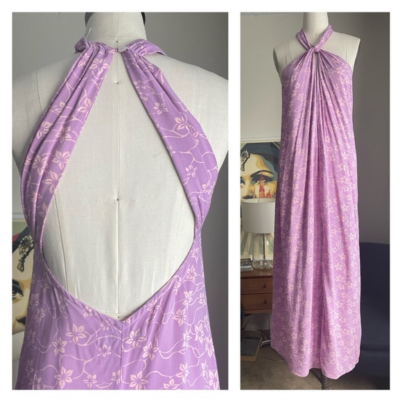 Lusana | Dresses | F4 Lusana Halter Maxi Dress | Poshmark